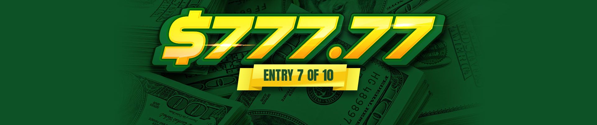 $777.77 Cash Sweepstakes